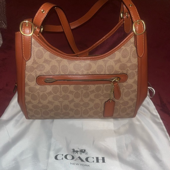Coach | Bags | Coach Lori Signature Canvas Purse | Poshmark